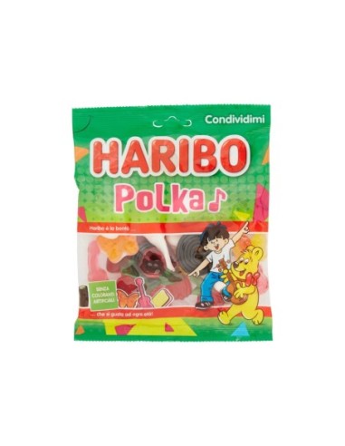 Haribo Polka Gummies - 175 gr - Free shipping delivered to EUROPE and UK