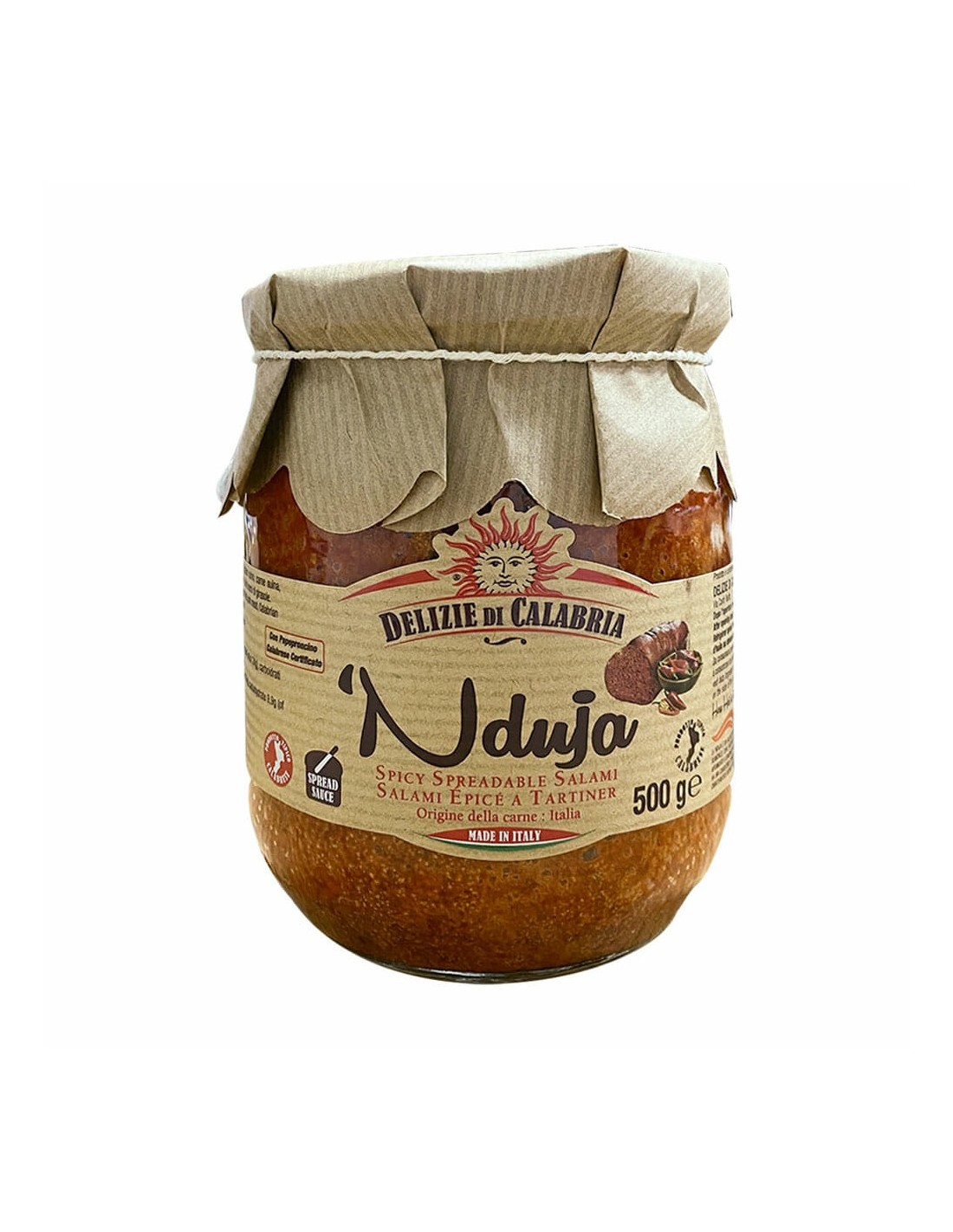 Delizie di Calabria Nduja Salame Autentica Tradizione Calabrese
