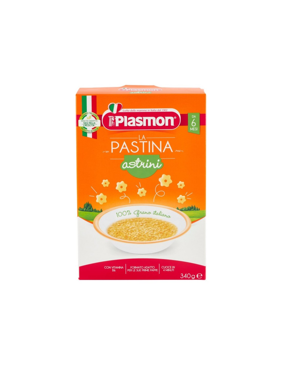 Plasmon La Pastina Astrini 6 Mesi - 340 gr