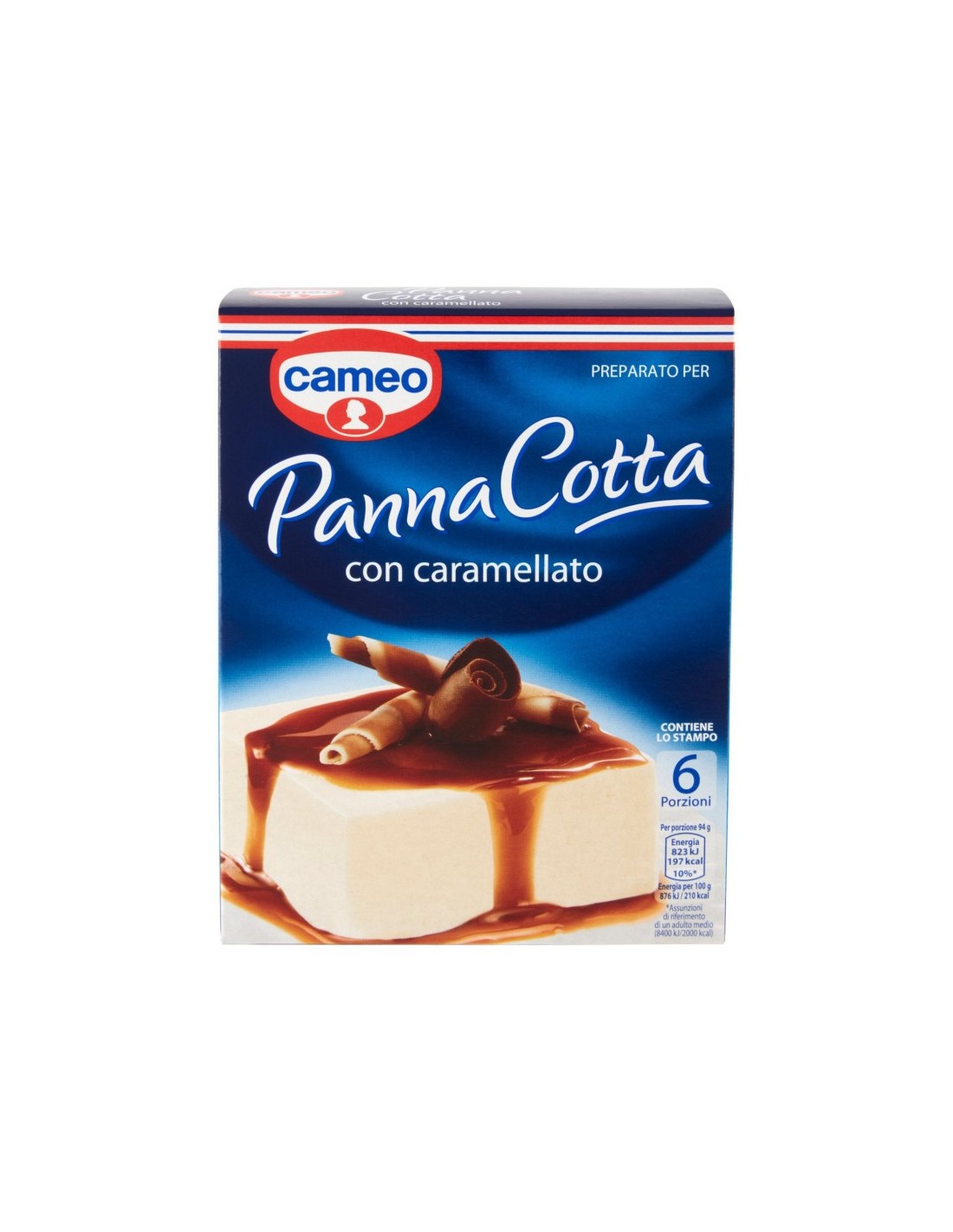 Cameo Caramel Panna Cotta 6 Servings - 97g - Free shipping delivered to ...