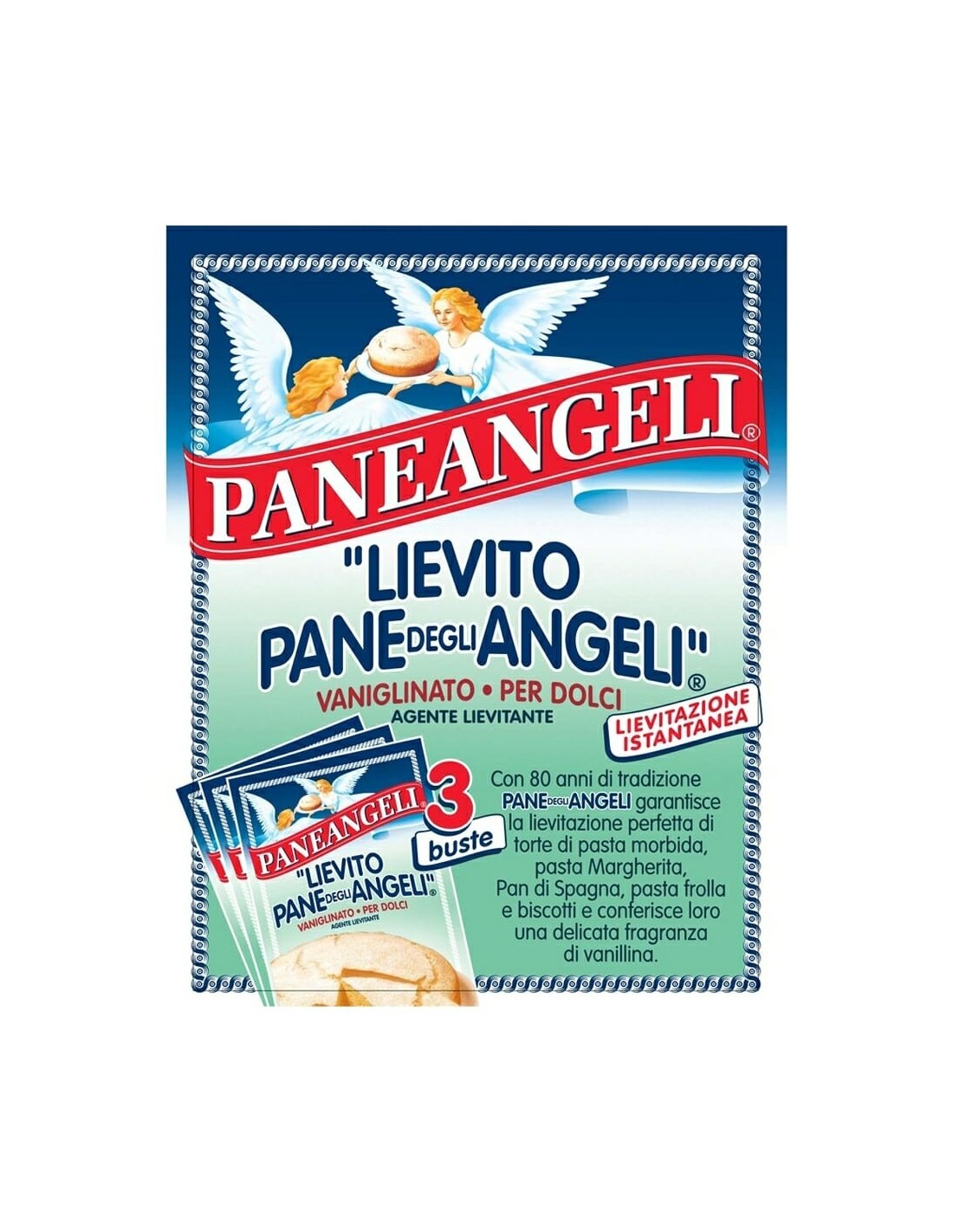 Paneangeli Lievito Vanigliato per Dolci 3 pz - 48 gr - Spedizione ...