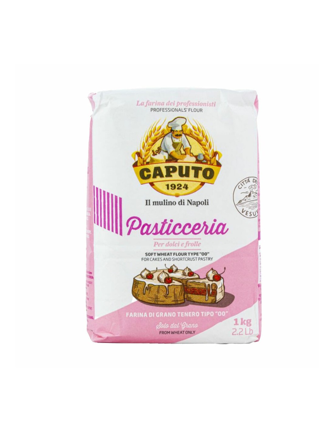 Caputo Pastry Flour Type '00' - 1kg - Free shipping delivered to EUROPE ...