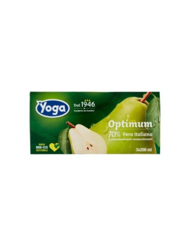 Yoga Pear Fruit Juice Carton - 3 x 200ml - Free shipping delivered to ...