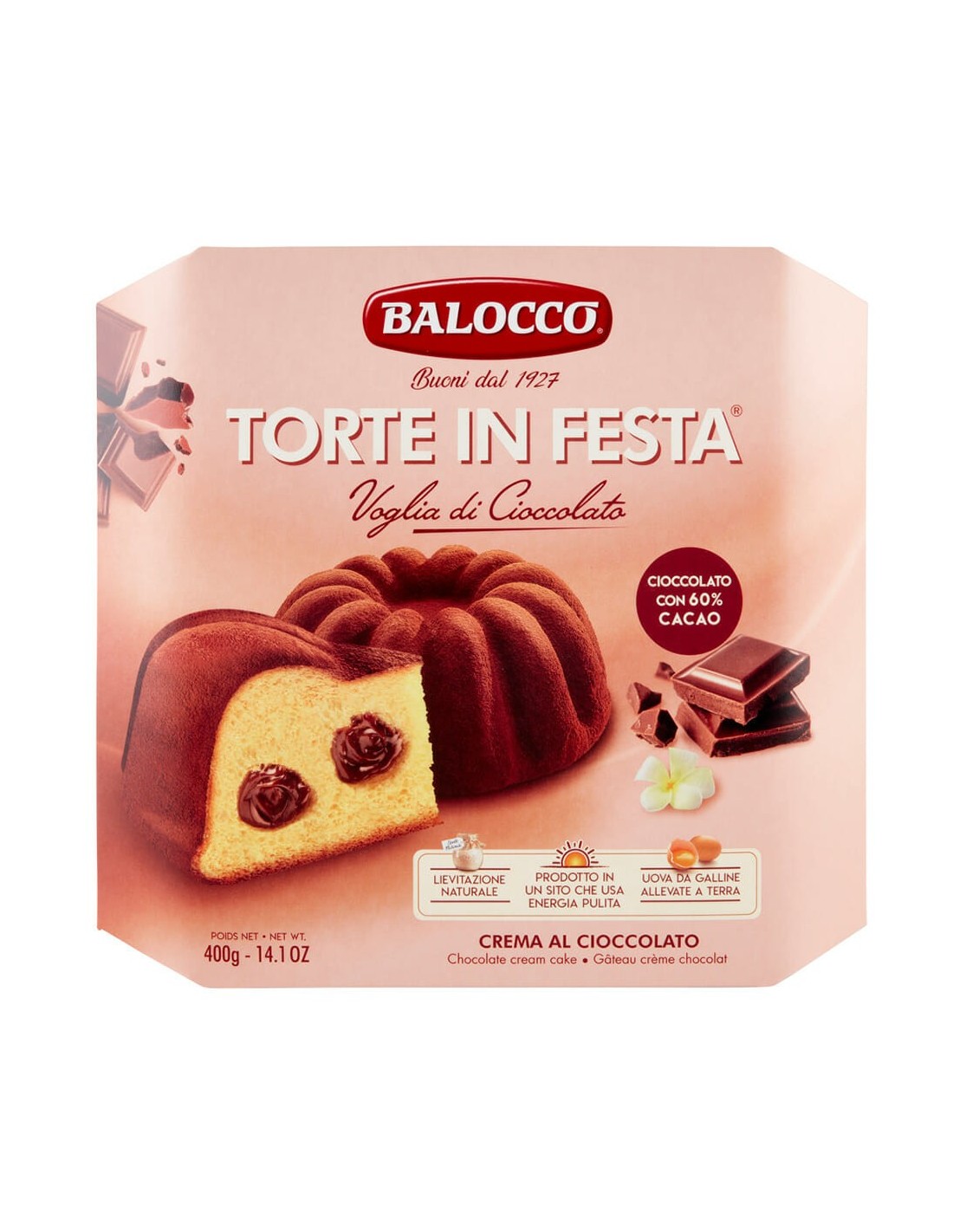 Balocco Party Cakes Chocolate - 400 g - Free shipping delivered to ...