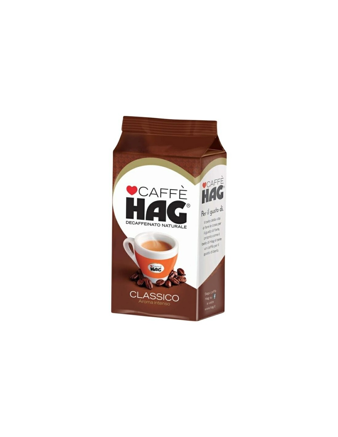 Hag Decaffeinated Ground Coffee Classic - 250 gr - Free shipping ...