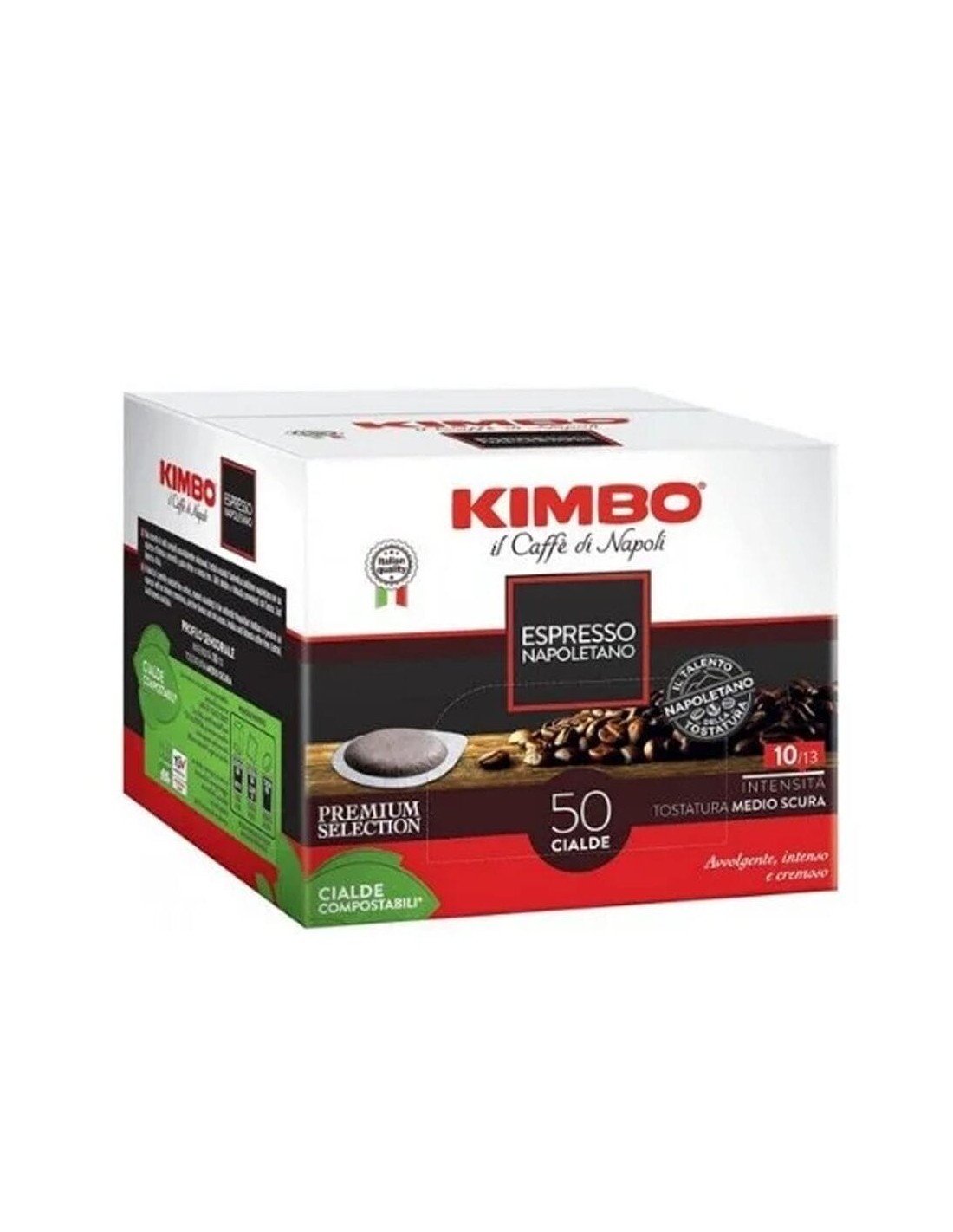 Kimbo Café Napoli - 50 Dosettes - Livraison gratuite en EUROPE et au ...