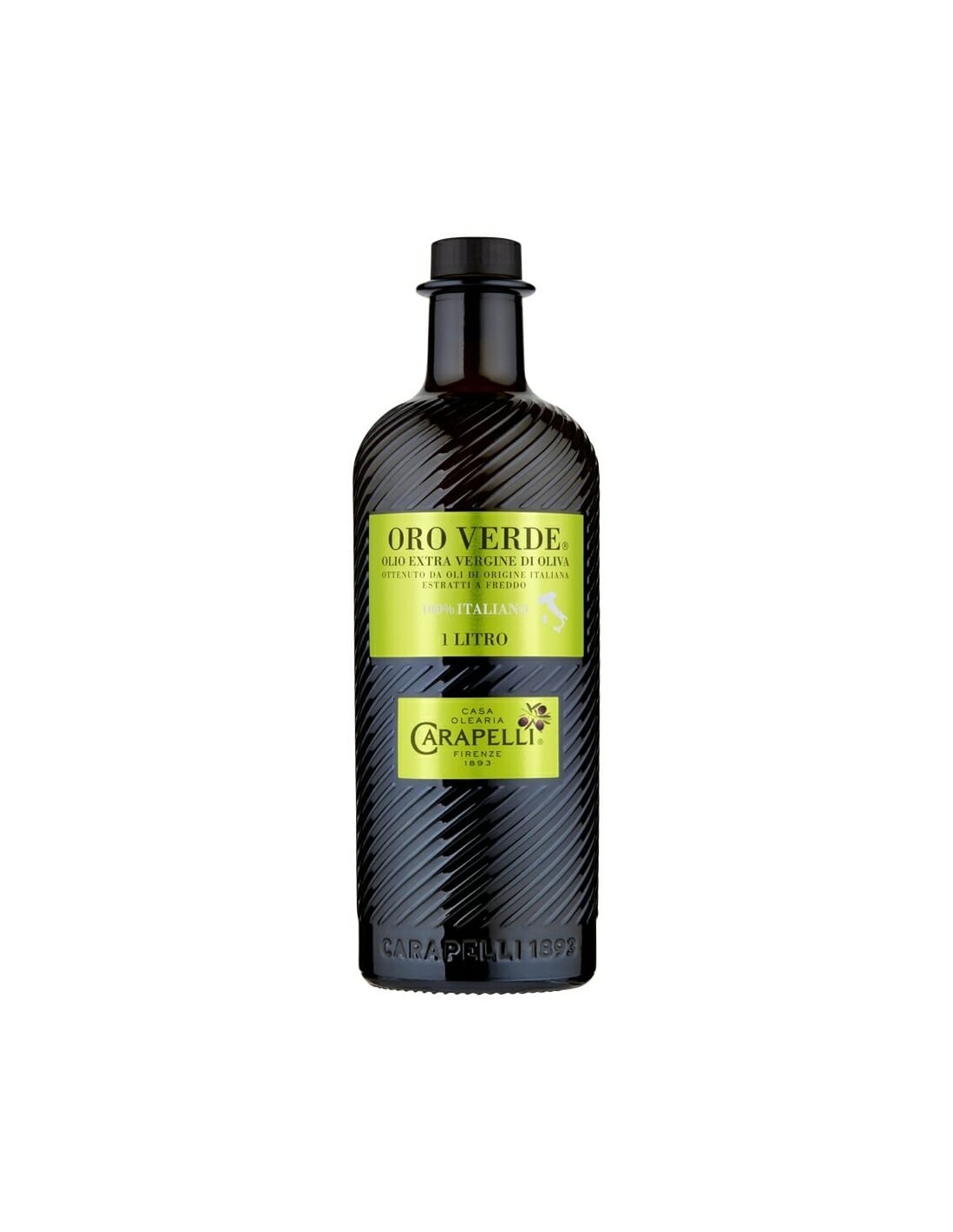 Carapelli Huile d'Olive Extra Vierge Oro Verde Extraite à Froid - 1 L ...