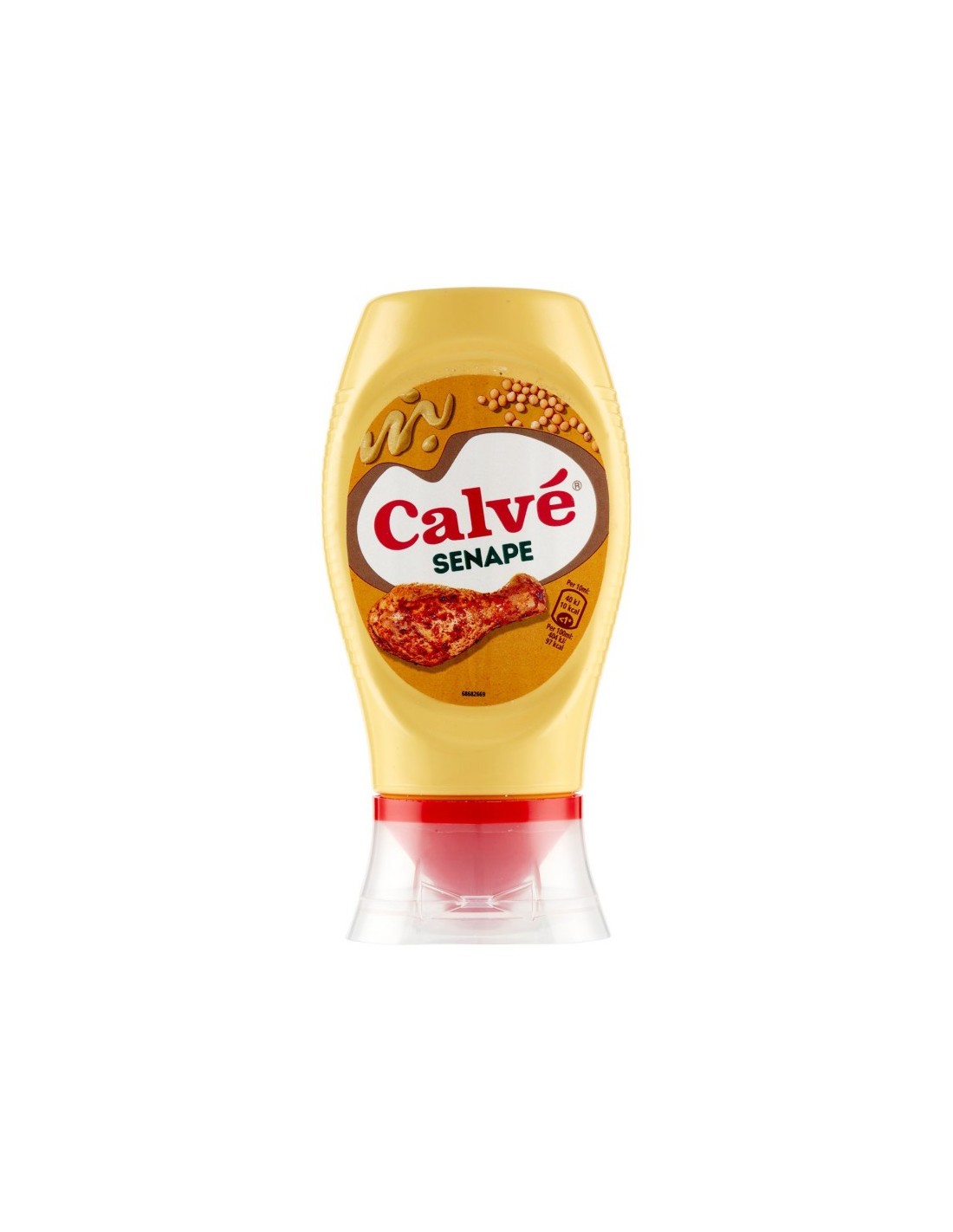 Calve Top Down Senape - 250 gr - Free shipping delivered to EUROPE and UK