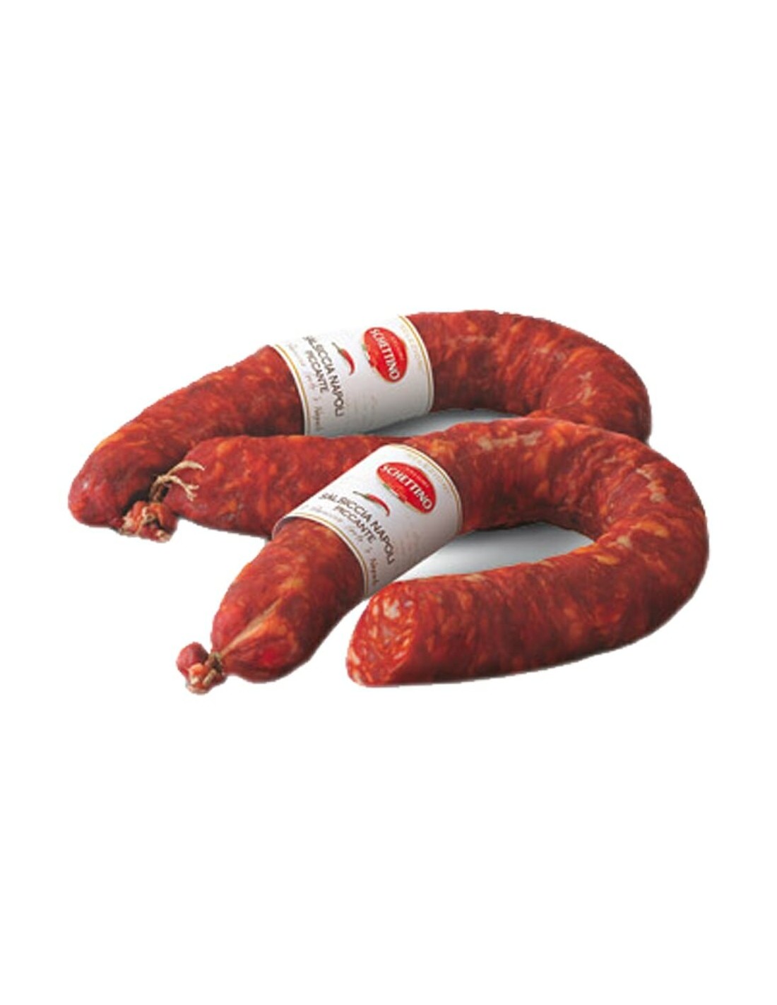 Schettino Spicy Sausage - 400 gr - Free shipping delivered to EUROPE and UK