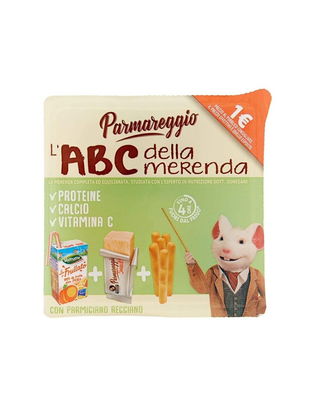Parmareggio ABC della Merenda Formaggino - 155 gr - Spedizione gratuita ...