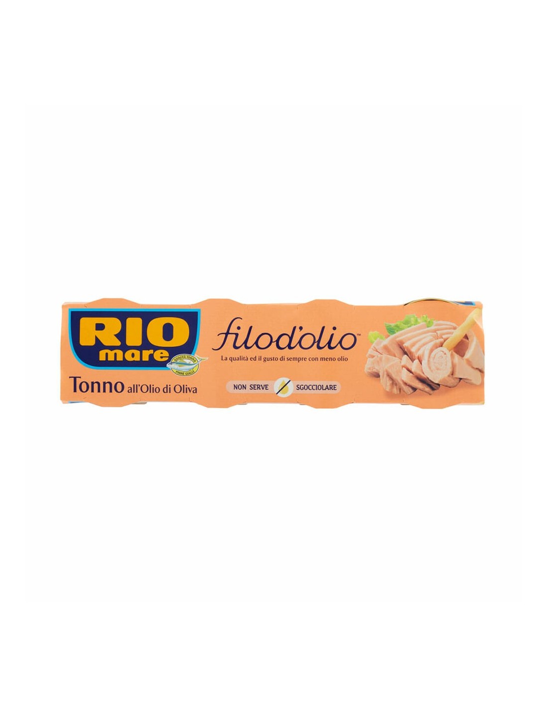 Rio Mare Tuna Fillets in Olive Oil - 4 x 65 gr - Free shipping ...