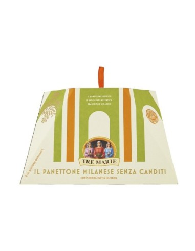 Tre Marie Logo Tre Marie Panettone Tuttuvetta (Without Candied
