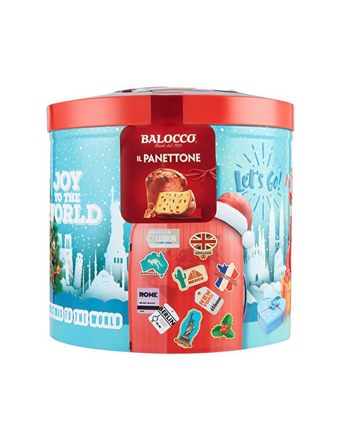 Balocco Panettone Klassiek in Blik - 750 gr - Gratis verzending naar ...