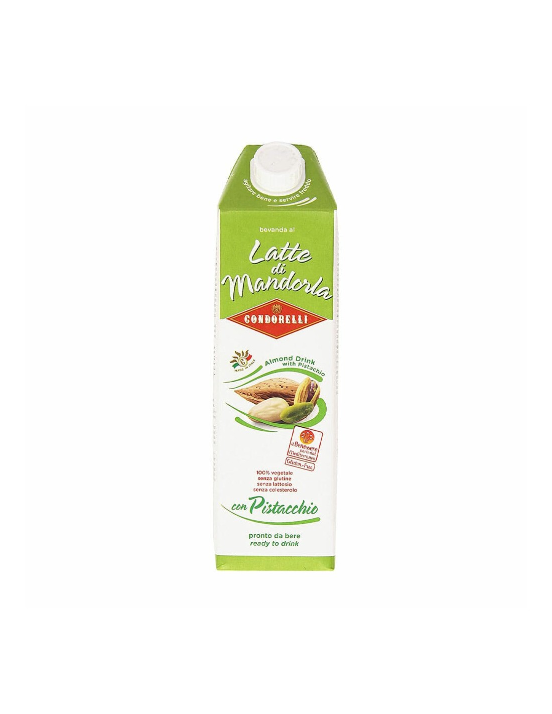 Condorelli Latte di Mandorla con Pistacchio - 1 L - Spedizione gratuita ...