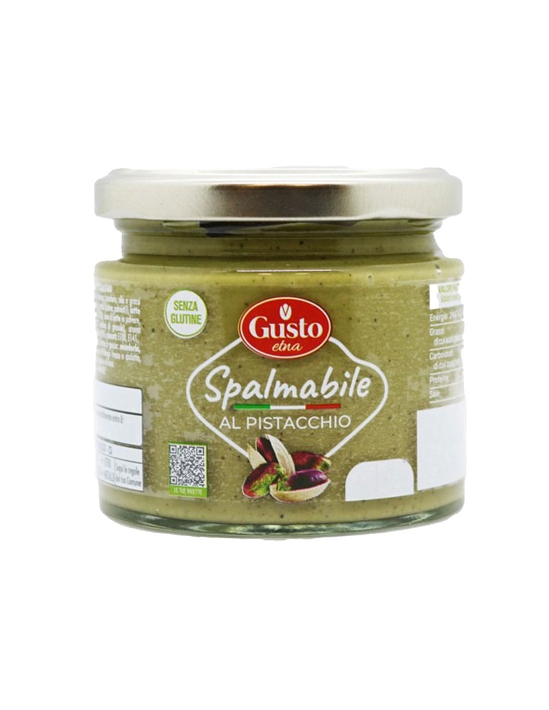 Gusto Etna Sicilian Pistachio cream spreadable - 190 gr - Free shipping ...