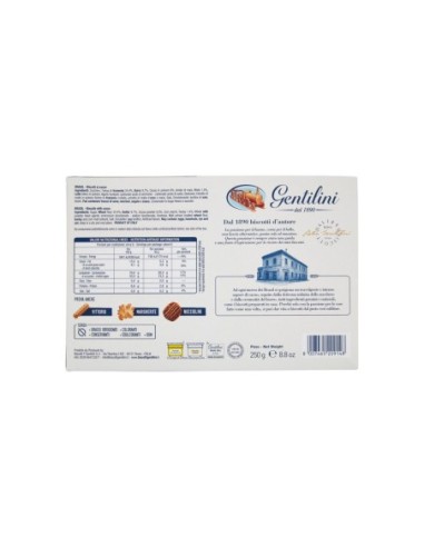 Gentilini Brasil cocoa cookies - 250 gr - Free shipping delivered to ...