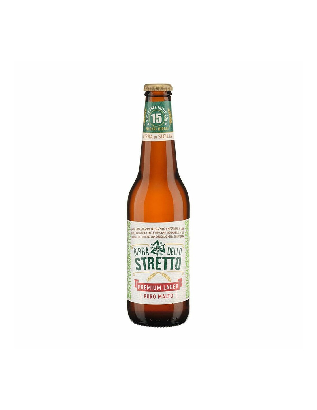 Birra dello Stretto Premium Lager - 33cl - Spedizione gratuita ...