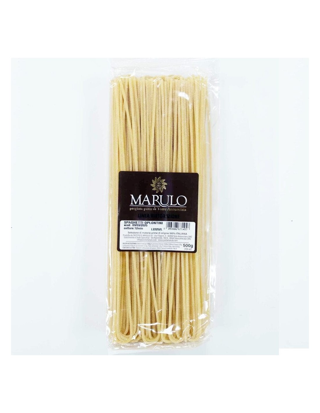 Pastificio Marulo Spaghetti artisanaux Oplontini - 500 gr - Livraison ...