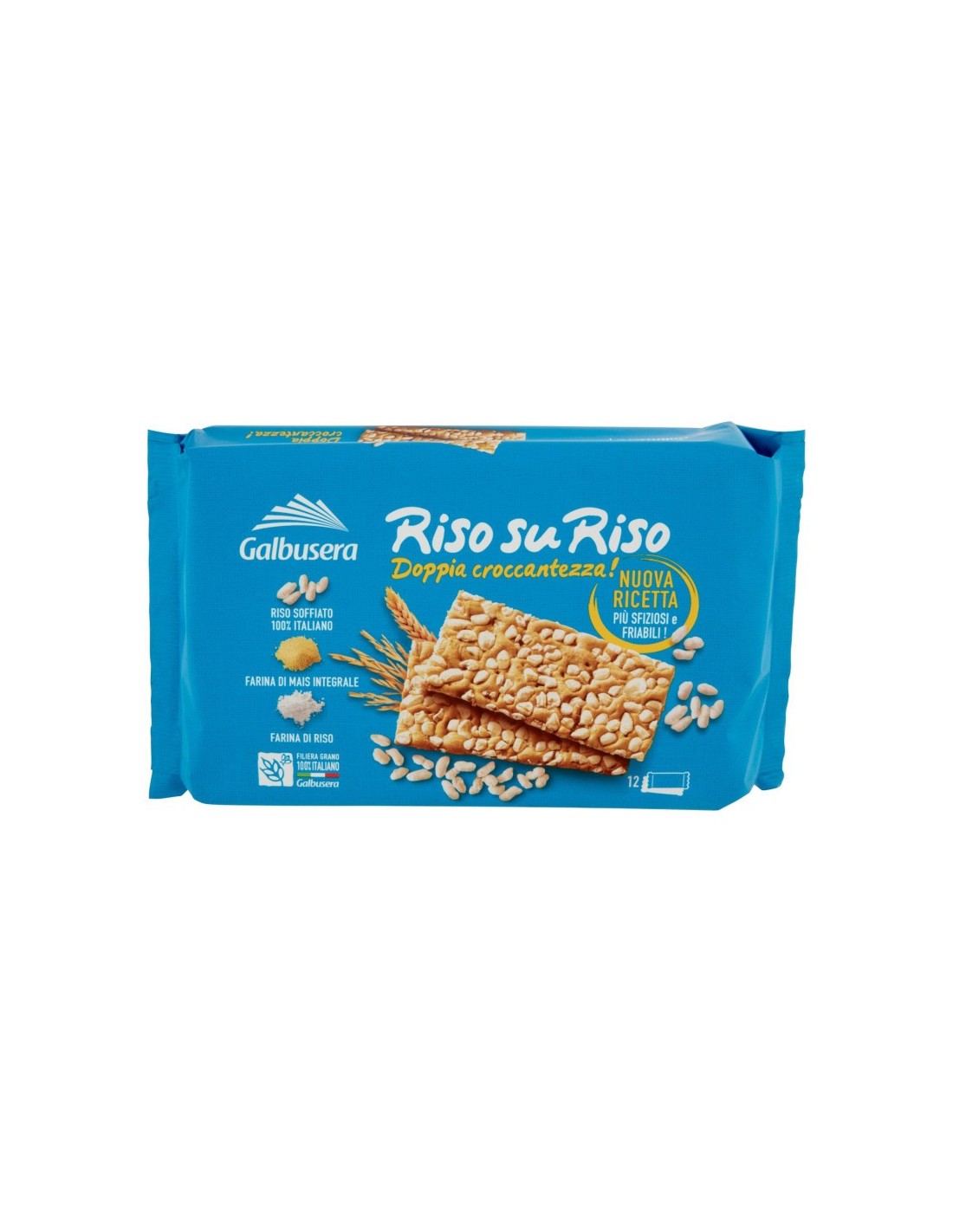 Galbusera Crackers Riso su Riso - 380 gr - Spedizione gratuita ...