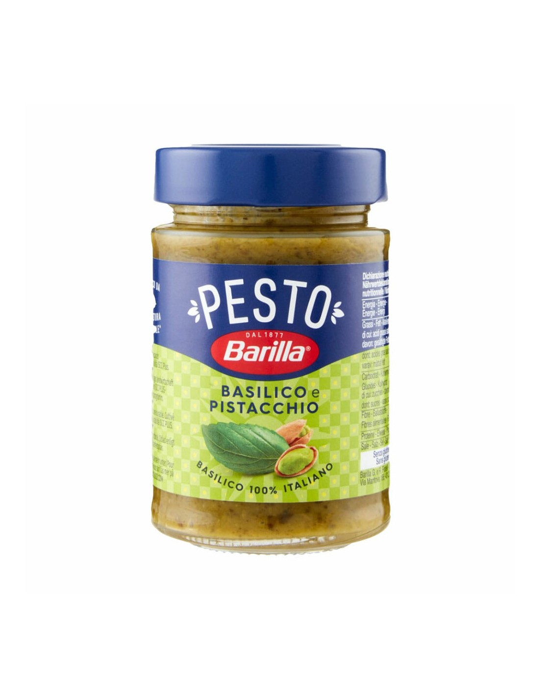 Barilla Basil and Pistachio Pesto - 190 gr - Free shipping delivered to ...