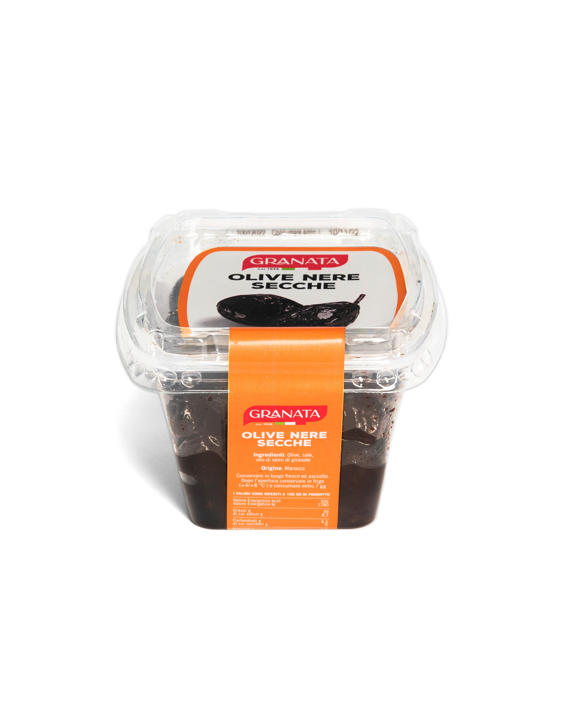 Granata Dried Black Olives - 250 g - Free shipping delivered to EUROPE ...