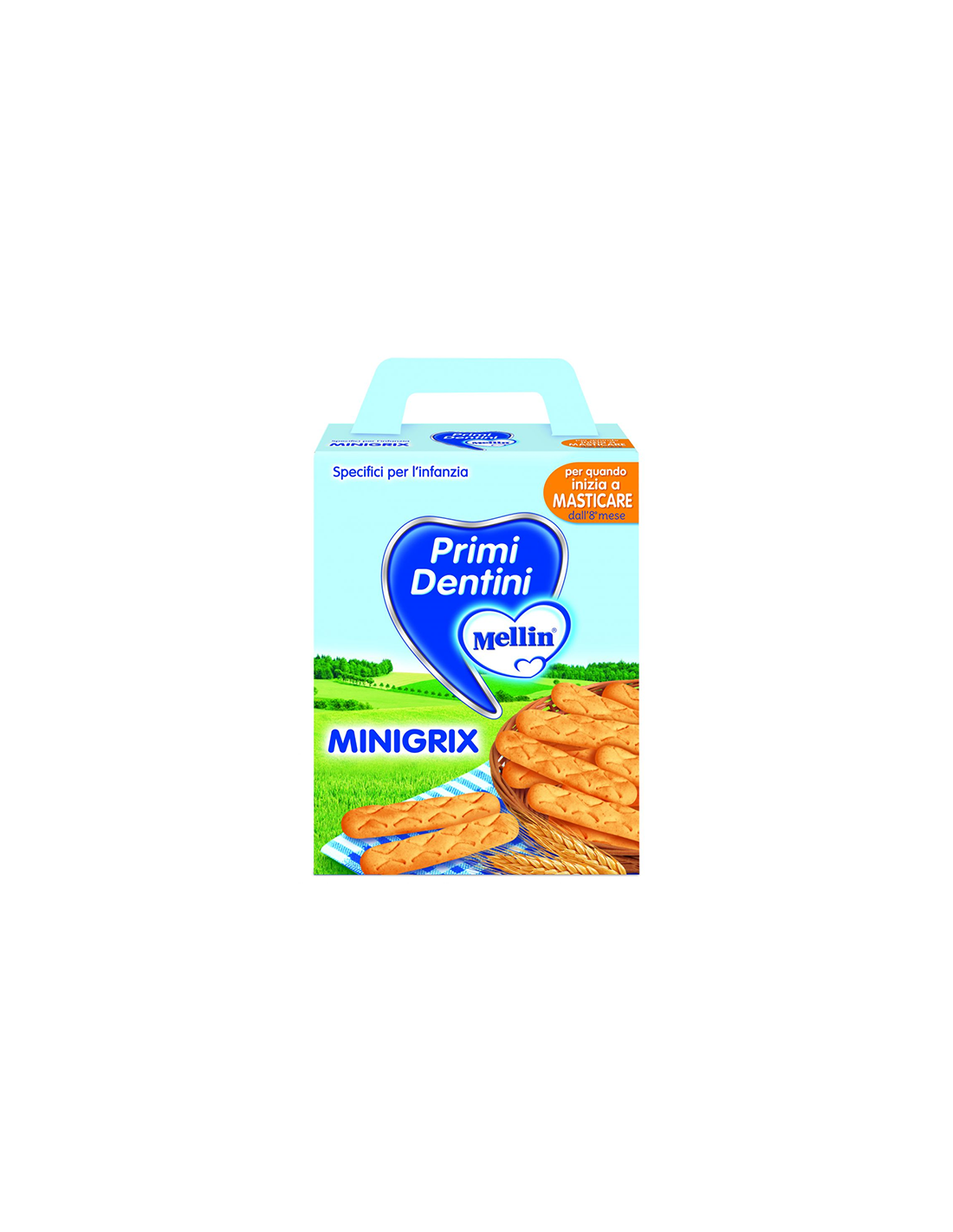 Mellin First Teeth Biscuits Minigrix - 180 g - Free shipping delivered ...