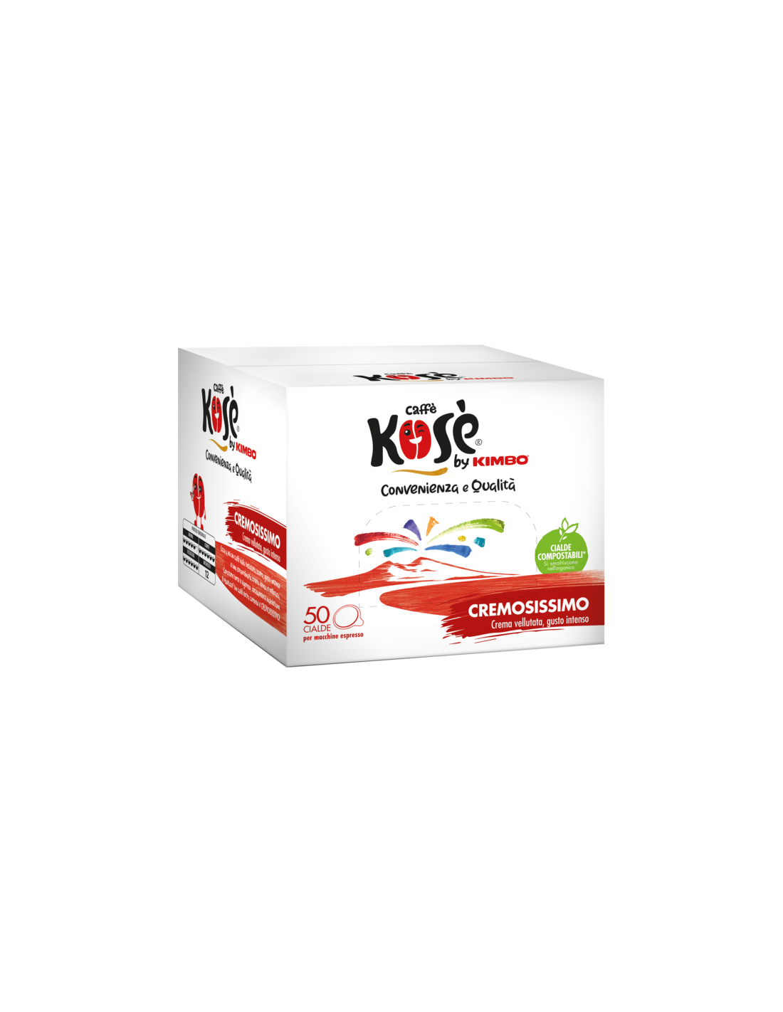 Kose Caffe Cremosissimo - 50 pods - Free shipping delivered to EUROPE ...