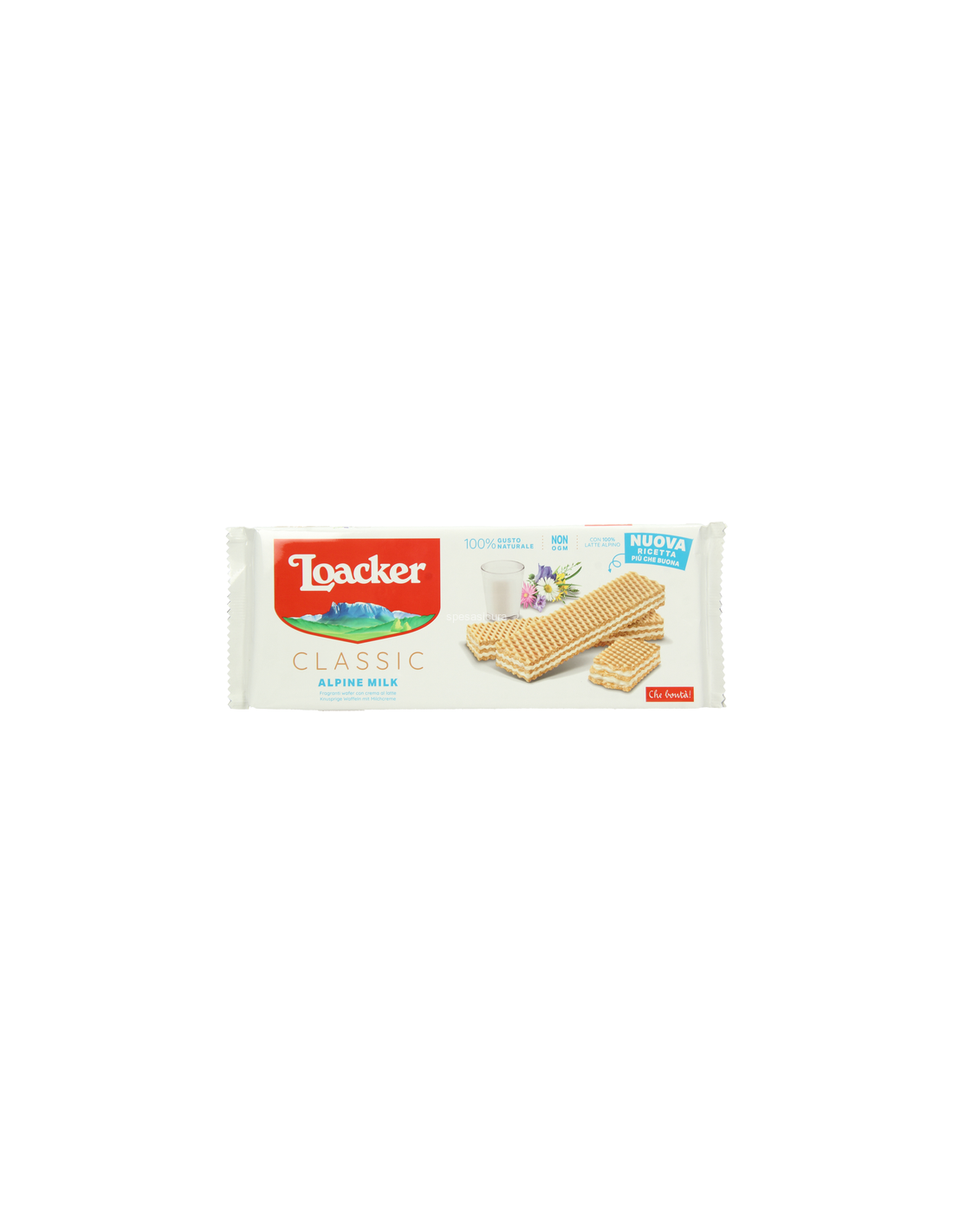 Loacker Wafer Milk - 175 gr - Free shipping delivered to EUROPE and UK