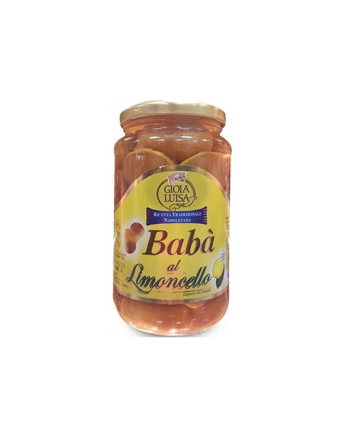 Gioia Luisa Baba' with Limoncello - 580 ml - Free shipping delivered to ...