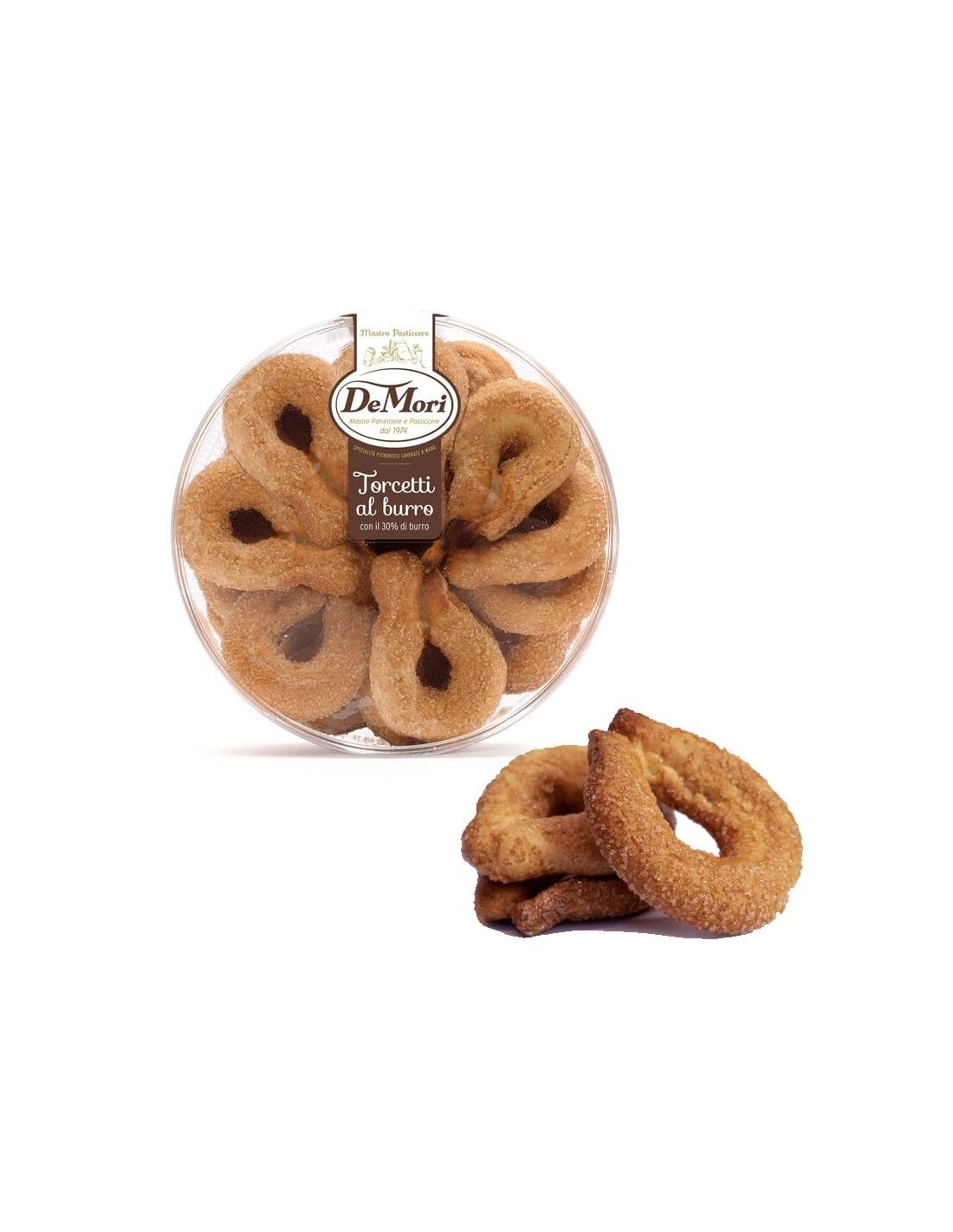 De Mori Artisan Biscuits Torcetti with Butter 30% - 200 gr - Free ...