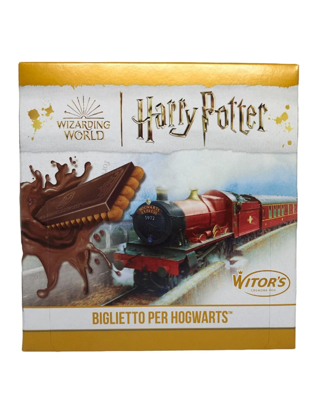 Witor's 6 Harry Potter milk chocolate biscuits - 126 gr - Free shipping ...