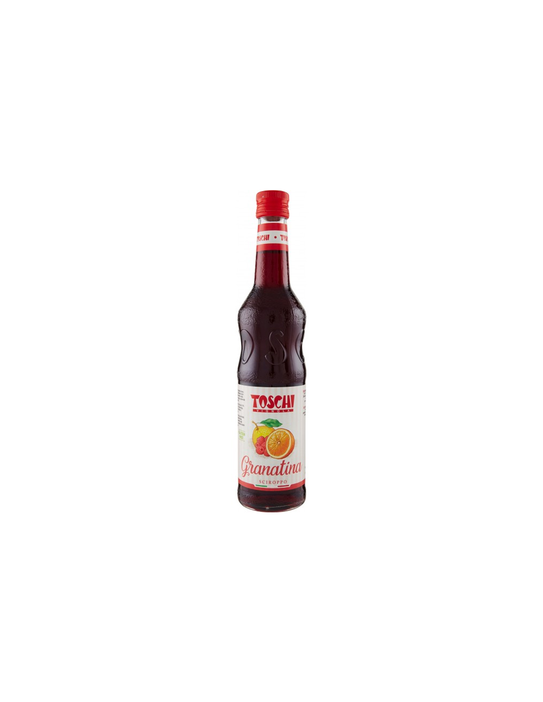 Toschi Grenadine Syrup - 1 Lt - Free shipping delivered to EUROPE and UK