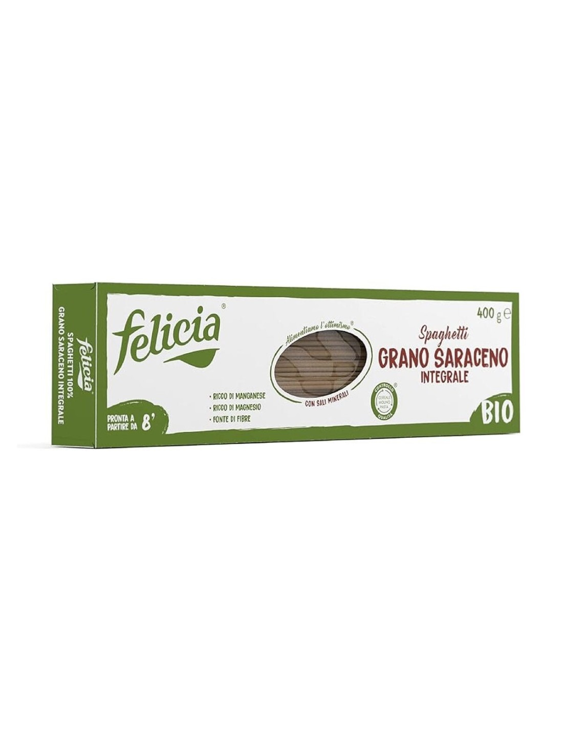 Felicia Spaghetti au sarrasin complet Sans Gluten Bio - 340 gr ...