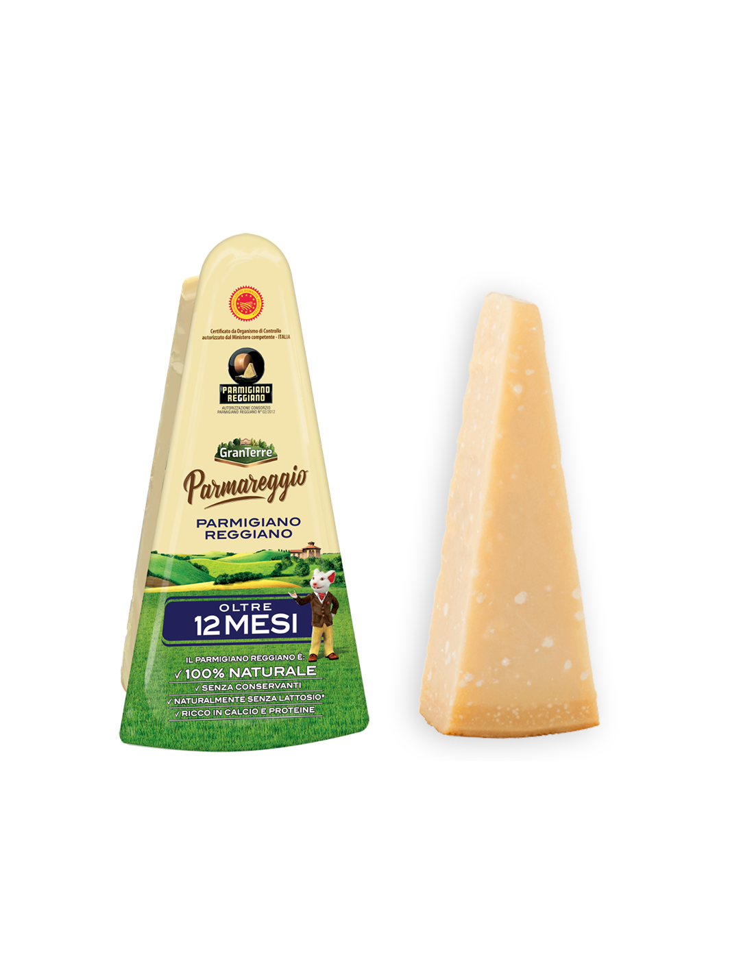 Parmareggio Parmigiano Reggiano +12 months - 200 gr - Free shipping ...