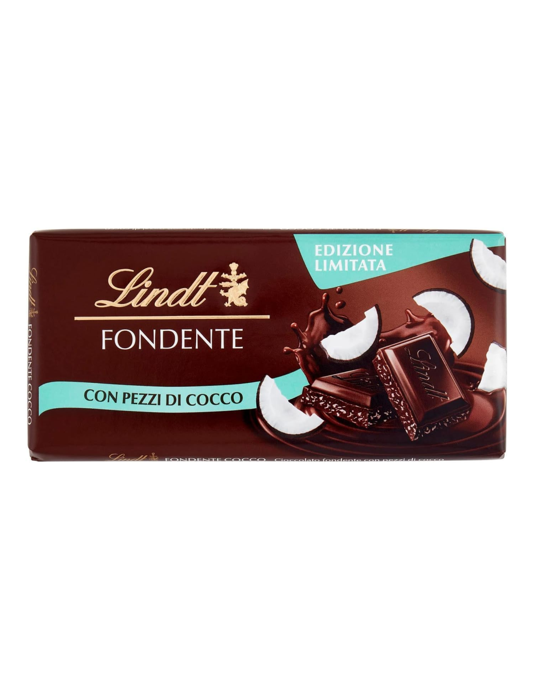 Lindt Pure Chocoladereep met Kokosstukjes - 100 gr - Gratis verzending ...