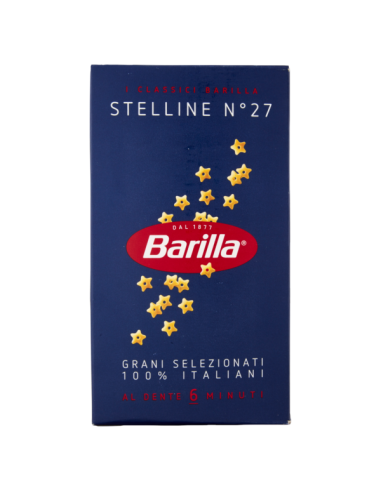 Barilla 27 Stelline Authentic Italian Pasta for Flavorful Soups