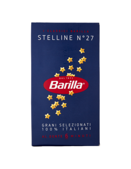 Barilla 27 Stelline Authentic Italian Pasta for Flavorful Soups