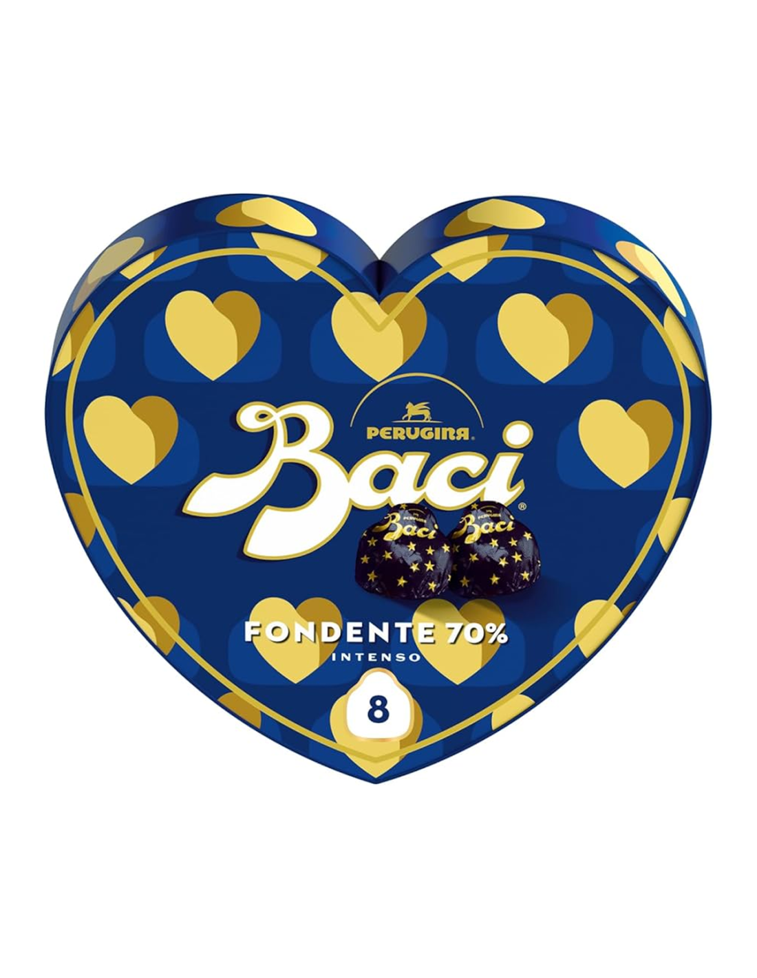 Baci Perugina Cuore Dark Chocolate 70% - 100 gr - Free shipping ...