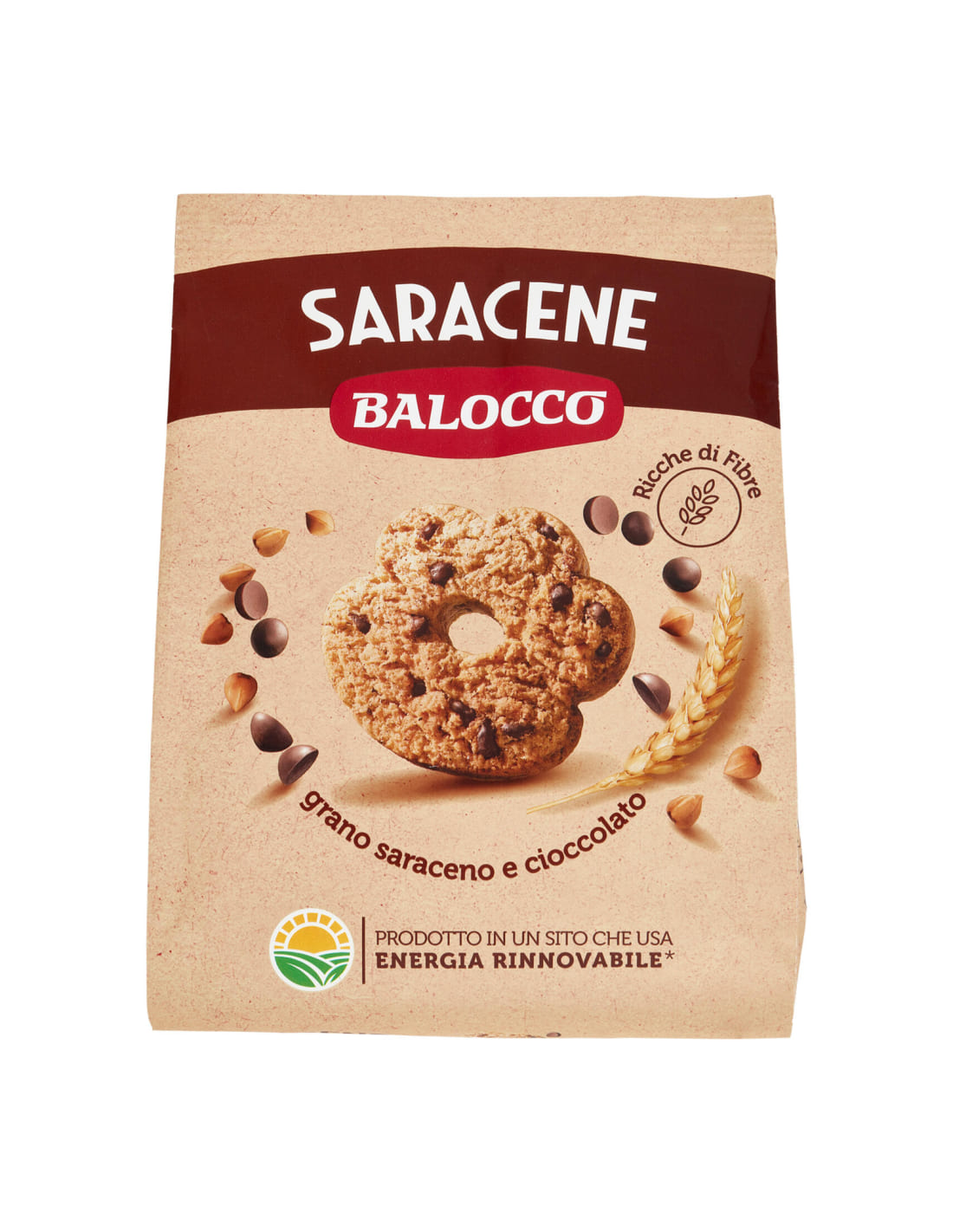 Balocco Biscuits aux Sarrazins Intégrales avec Pépites de Chocolat ...