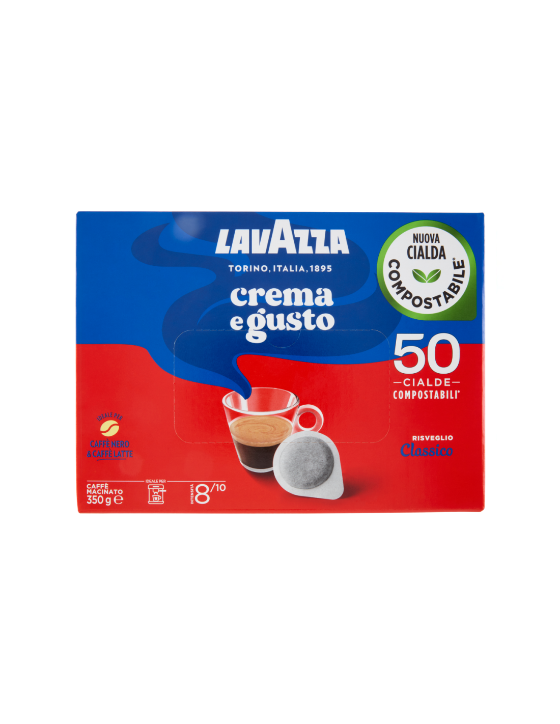 Lavazza Caffe Crema e Gusto Classico - 50 pods - Free shipping ...