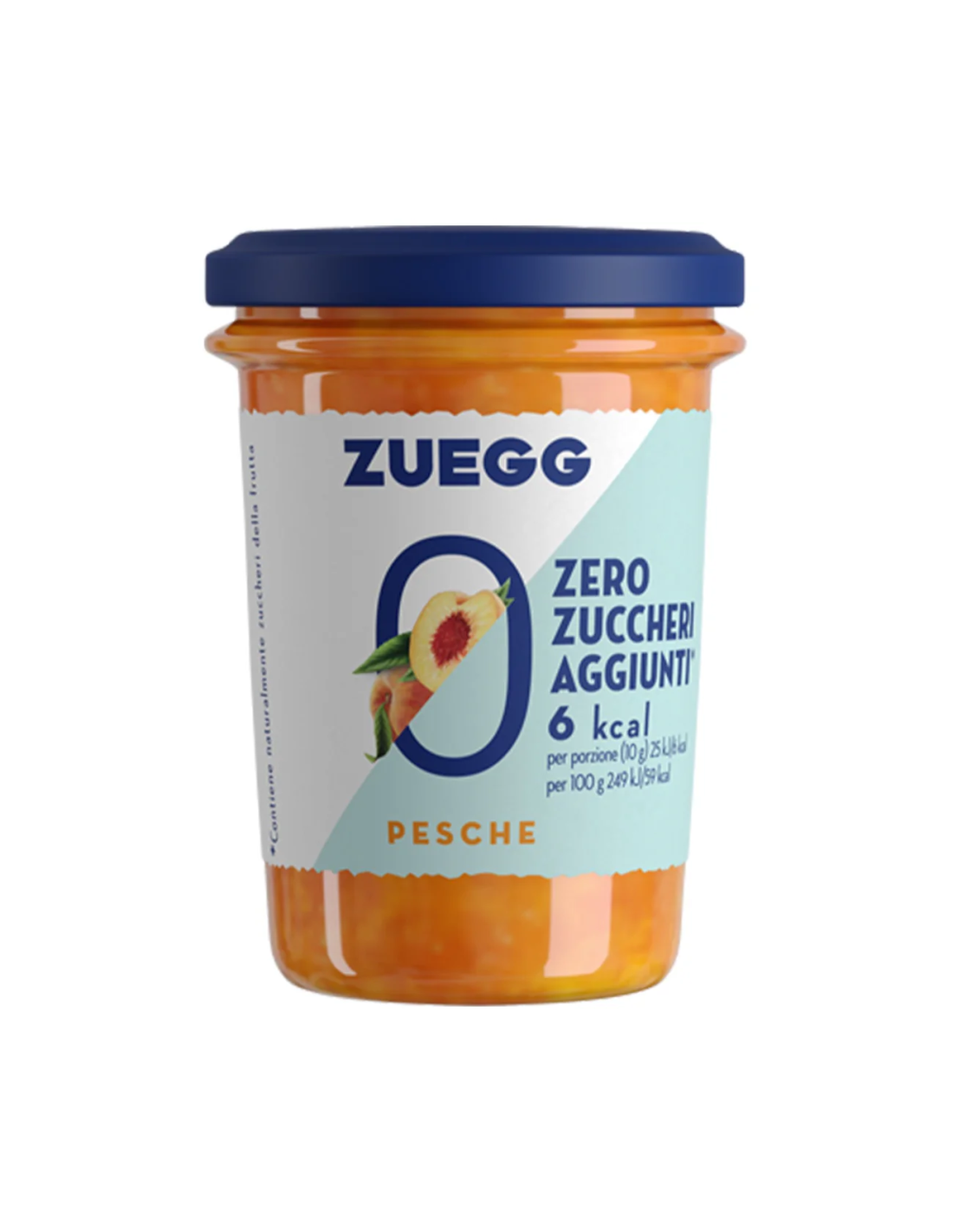 Zuegg Peach Jam without Added Sugars - 220 gr - Free shipping delivered ...