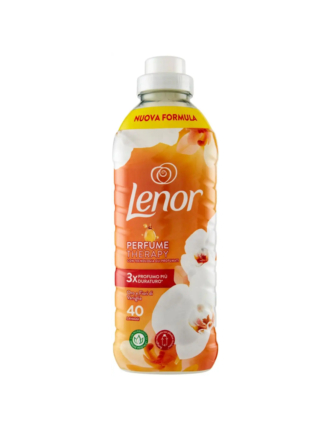 Lenor Concentrated Fabric Softener Gold and Vanilla Flowers - 840 ml ...