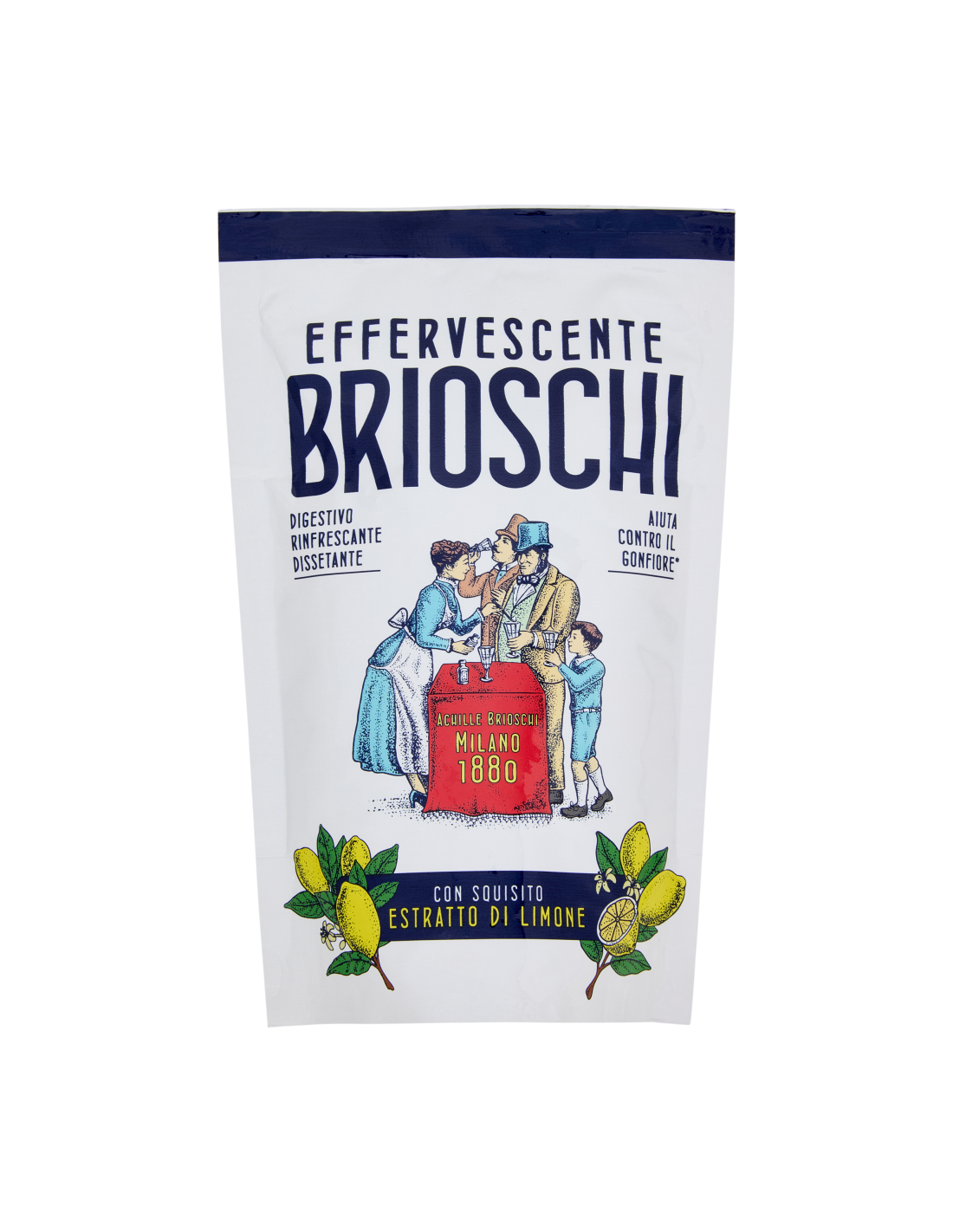 Brioschi Lemon Effervescent Instant Digestive Aid Natural Wellbeing
