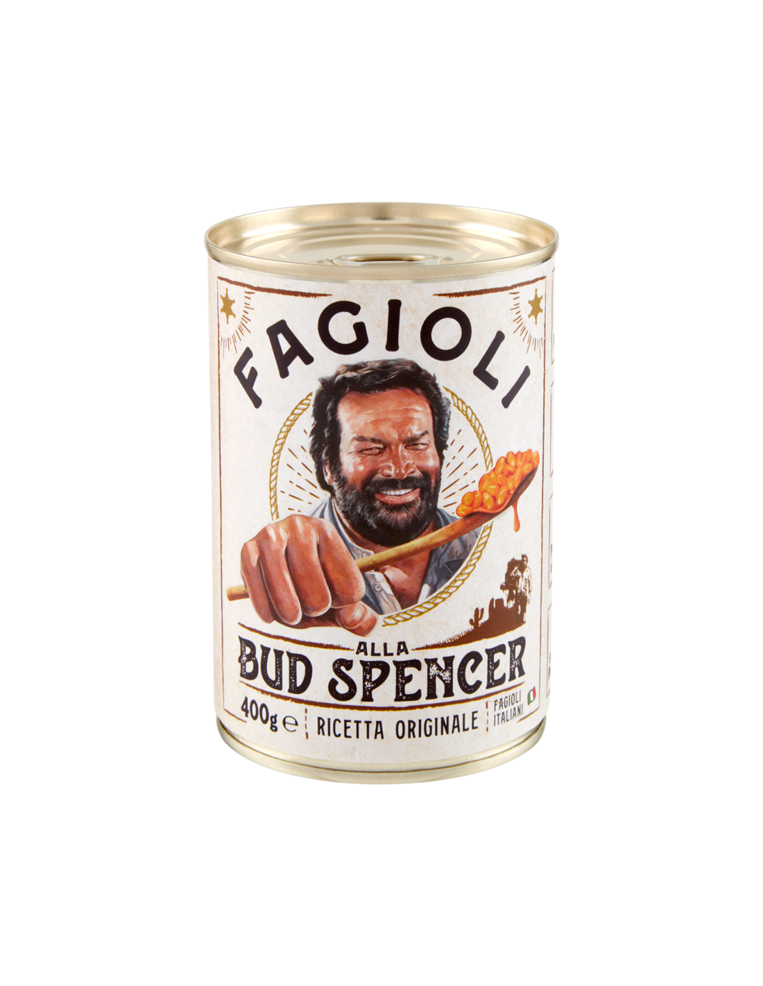 Italiaanse Bonen alla Bud Spencer Rijke Smaak Romige Textuur, 400g