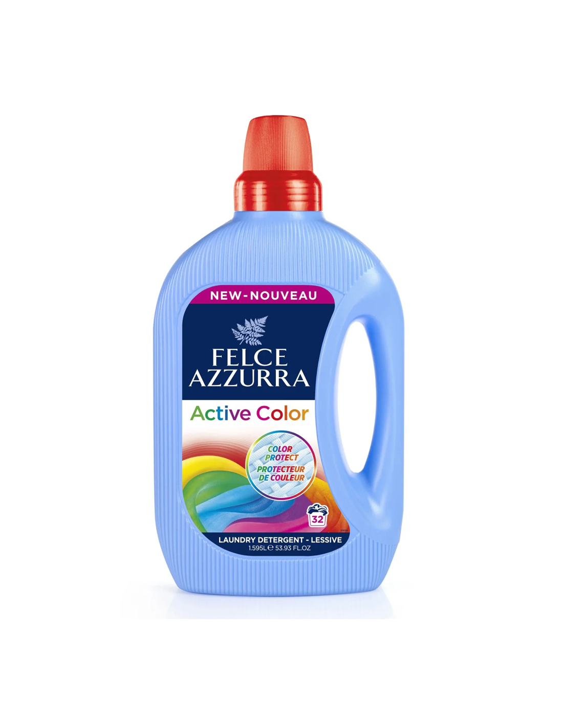 Felce Azzurra Active Color Detergent Vibrant Colors, Gentle Cleaning