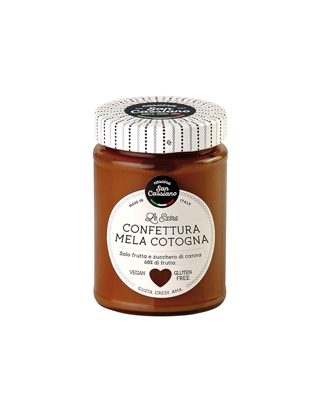 Confettura Mela Cotogna San Cassiano Vegana, Gluten Free, 68 Frutta