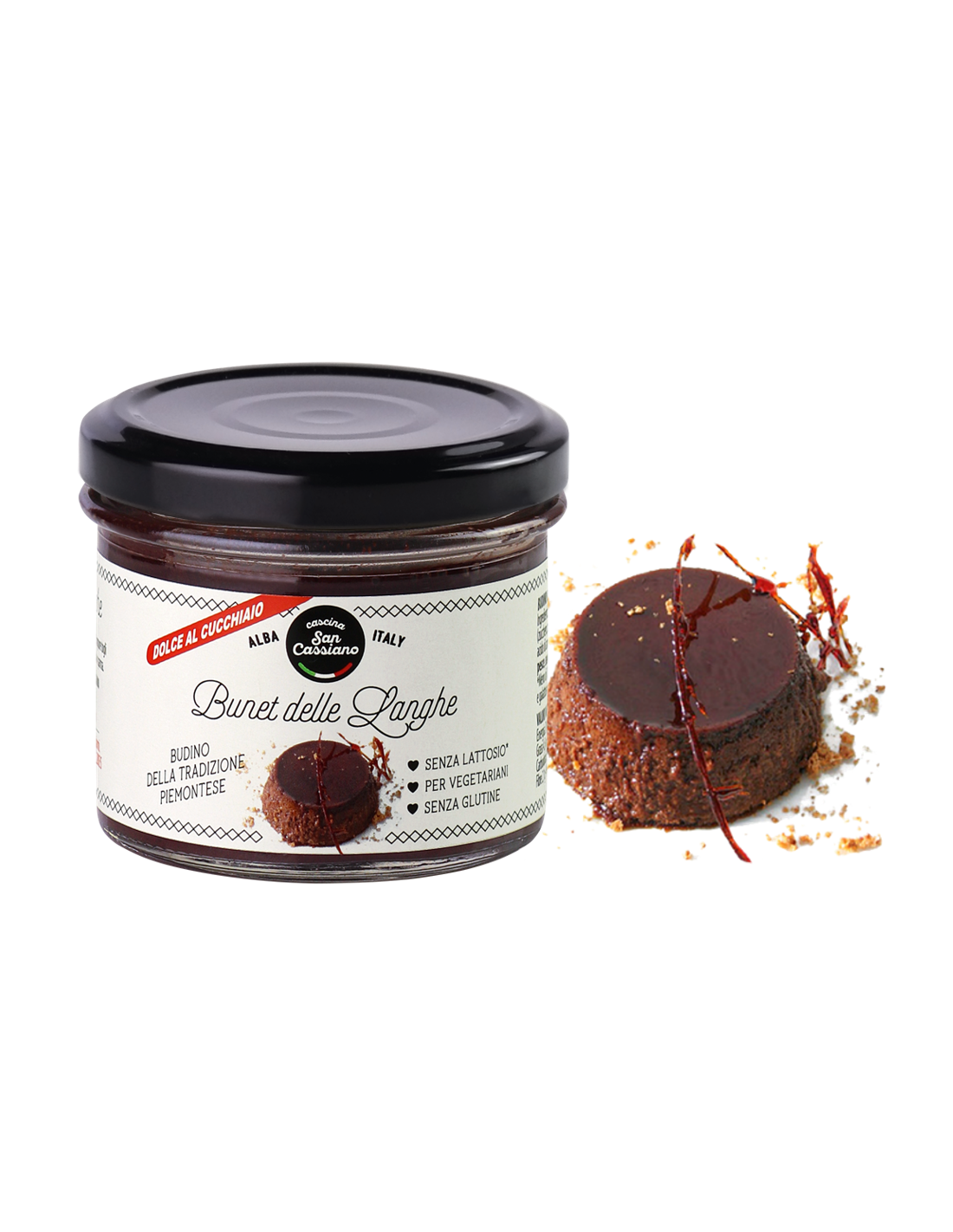 San Cassiano Bunet Pudding Traditional Piedmontese Dessert Delight