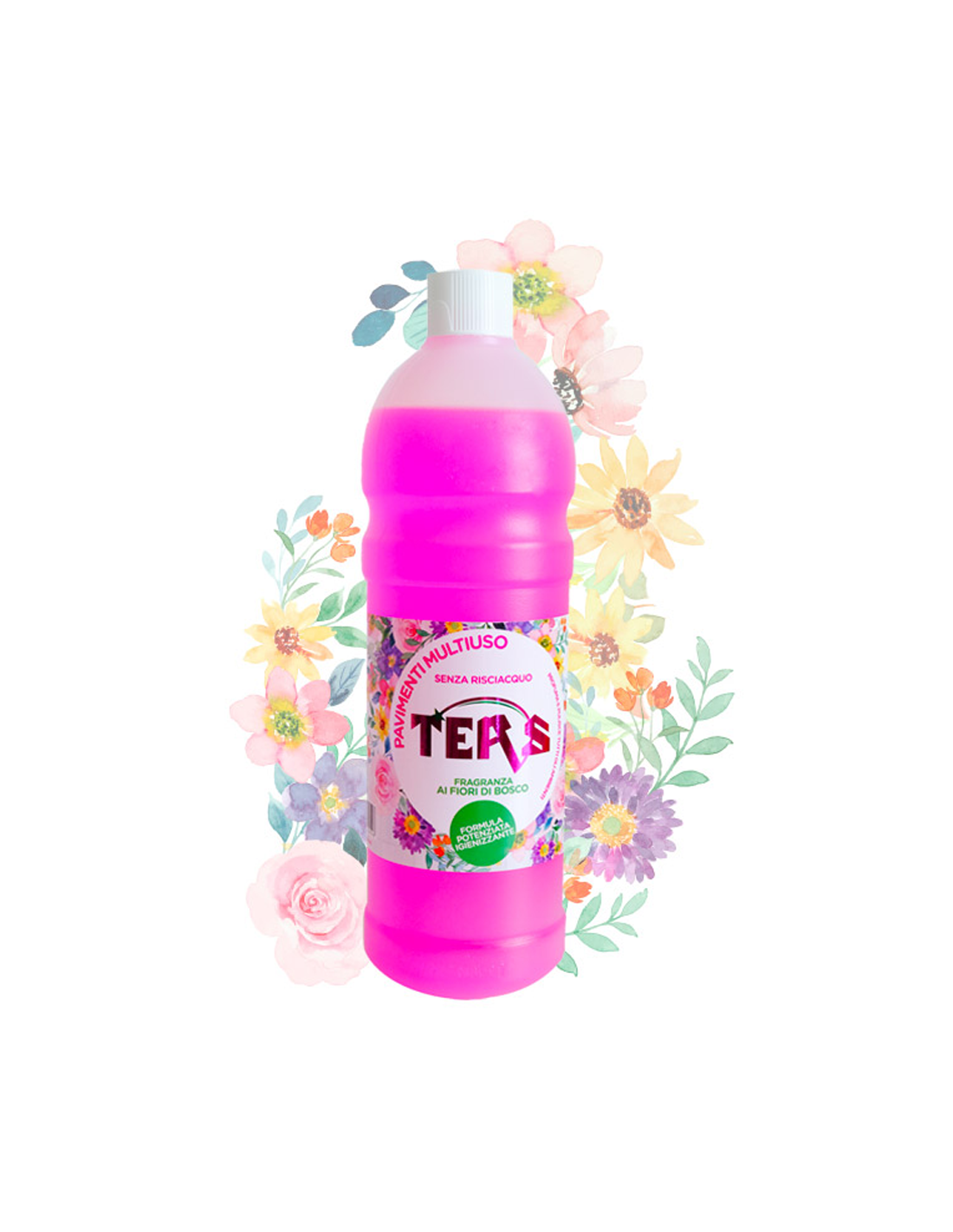 Forest Flowers Floor Cleaner Effective, Fresh Scent for All Surfaces