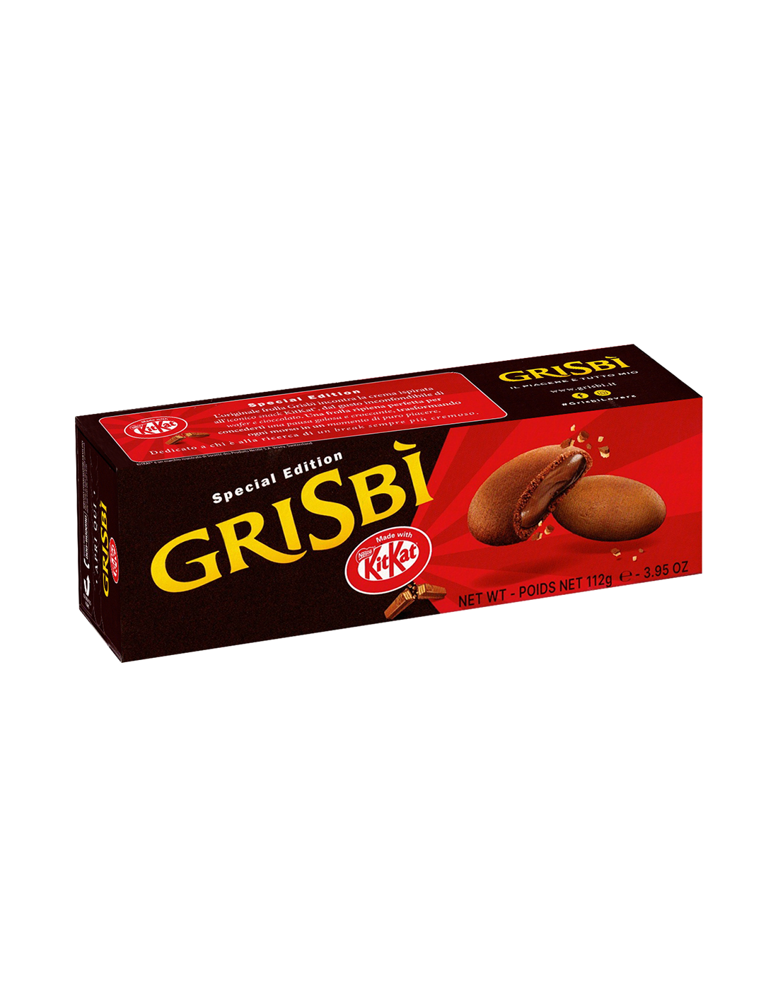 Grisbi Kit Kat 112 gr Knapperige Chocolade Snack voor Plezierige Pauzes