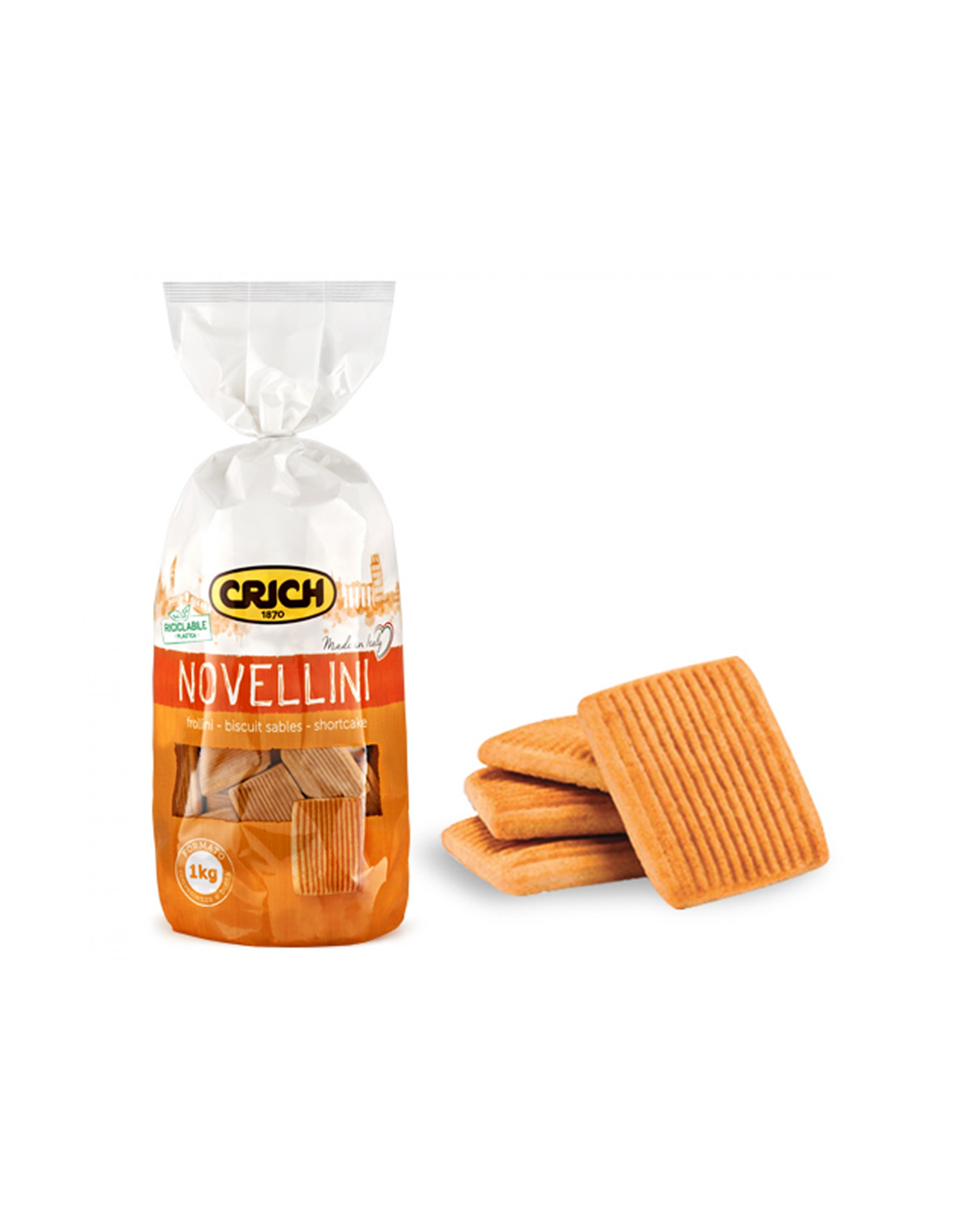 Novellini Biscuits from Crich Authentic Flavor for Breakfast Snacks